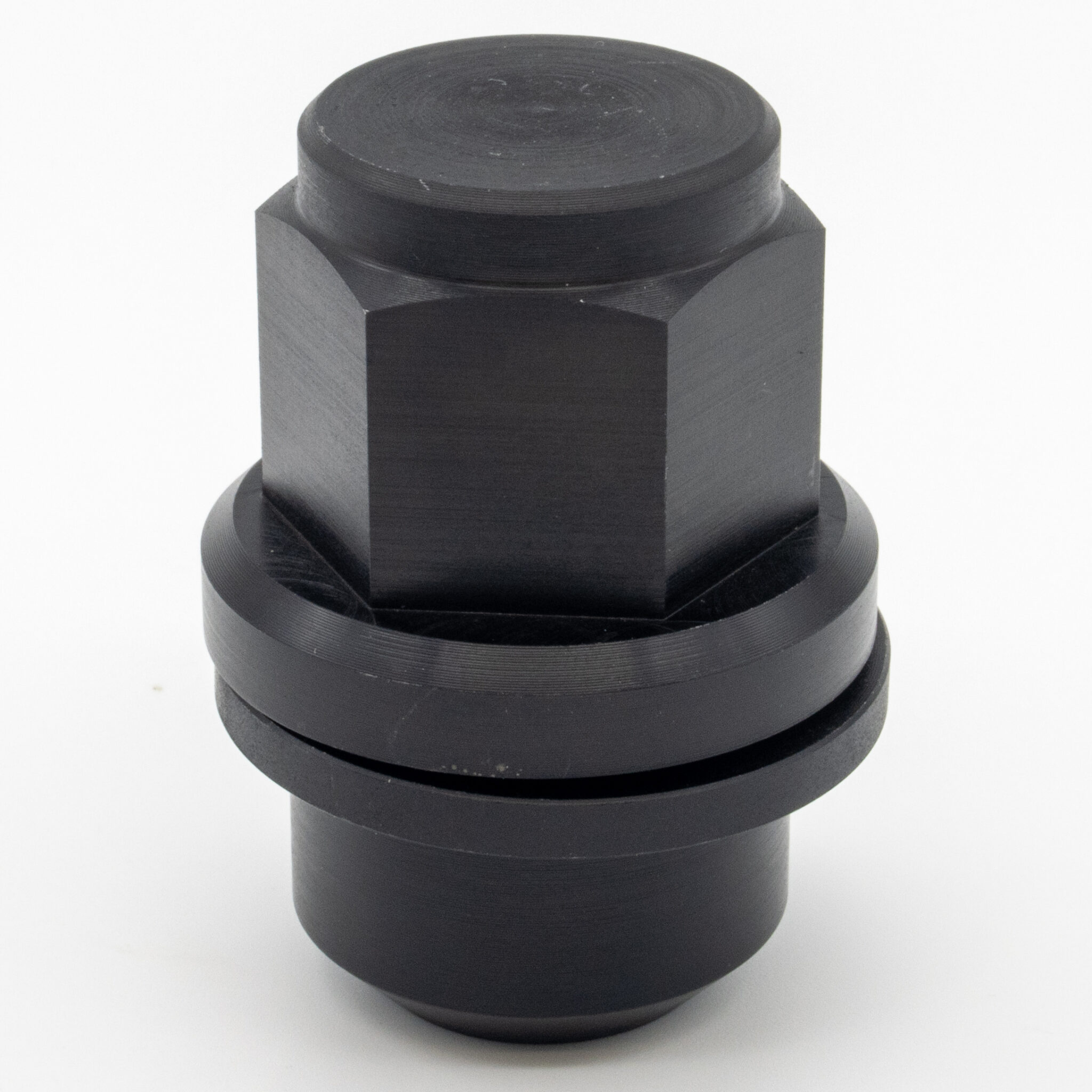 Machined finish Plated Black Nut to fit Alloys on RR Classic, Disco 1 ...